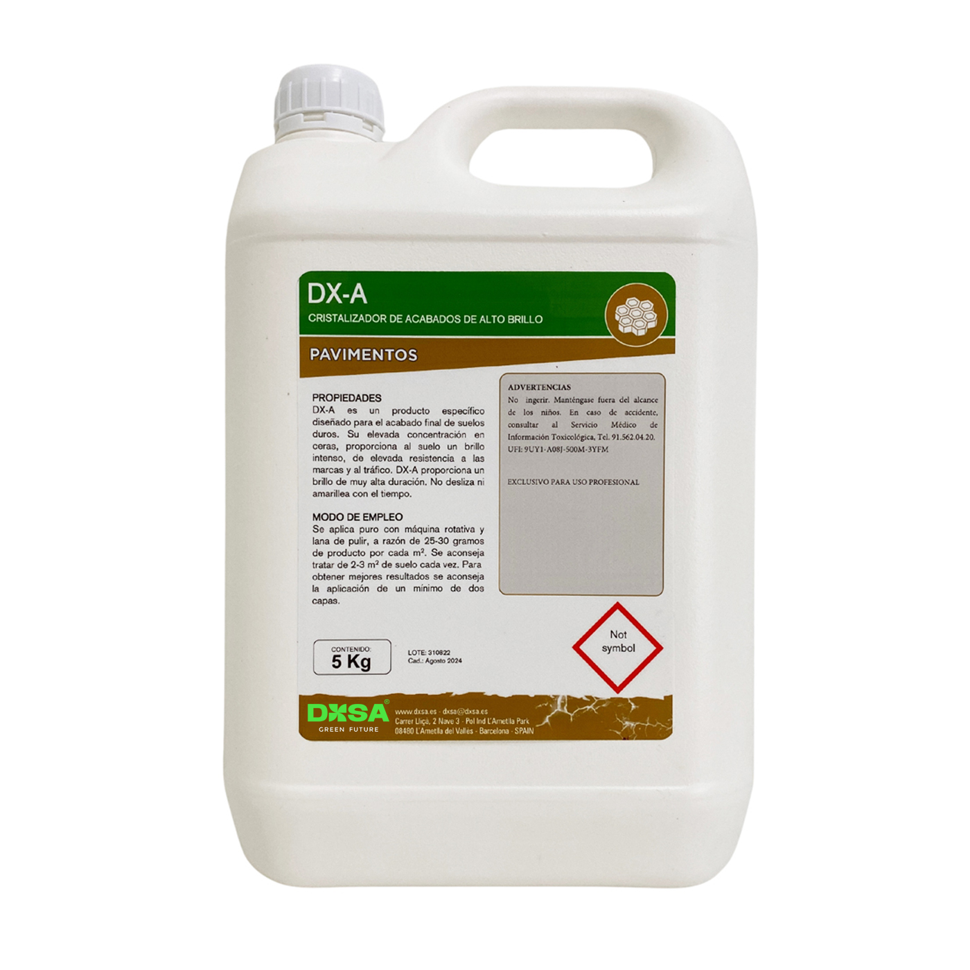 DX-A Cristalizador De Acabado Alto Brillo | DXSA