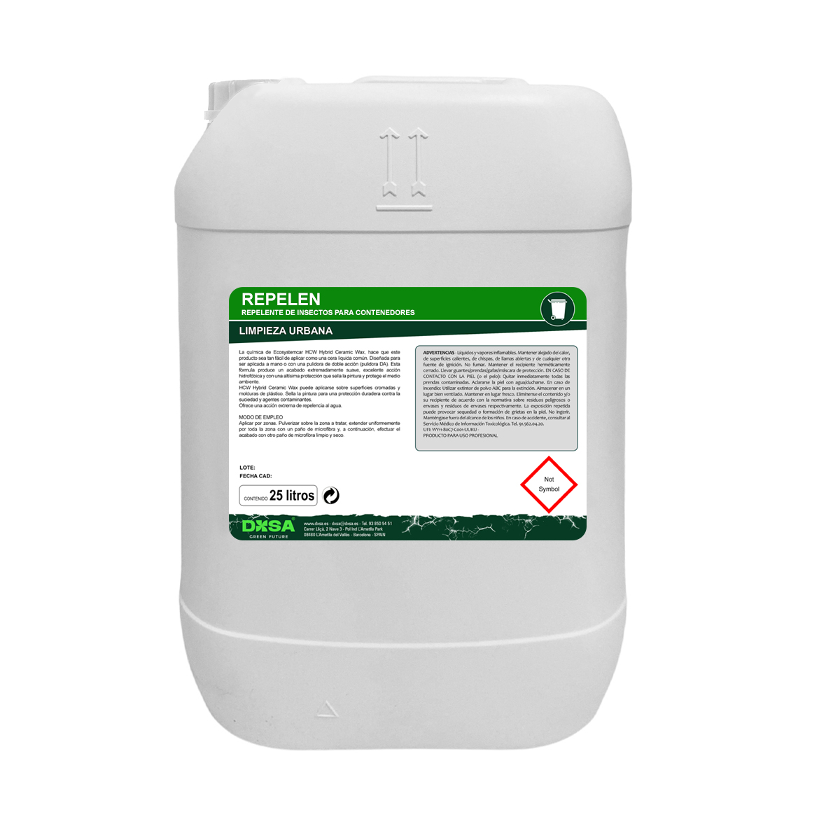 REPELEN Repelente De Insectos Para Contenedores Eficaz | DXSA