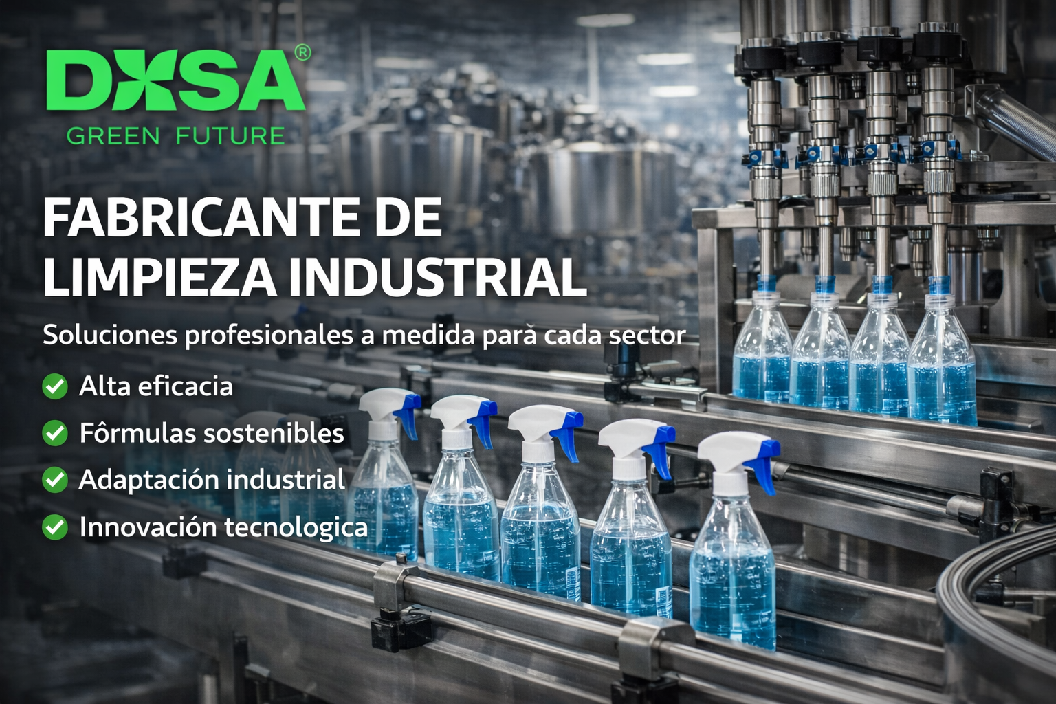DXSA: Fabricante De Productos De Limpieza Industrial Con Soluciones ...